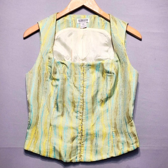 Georgiou | Jackets & Coats | Vtg Georgiou Studio Striped Jacquard ...